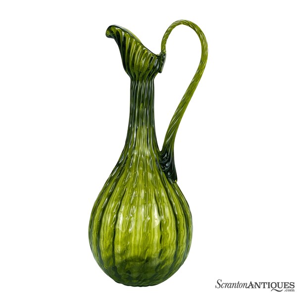 Glass Ewer - Etsy