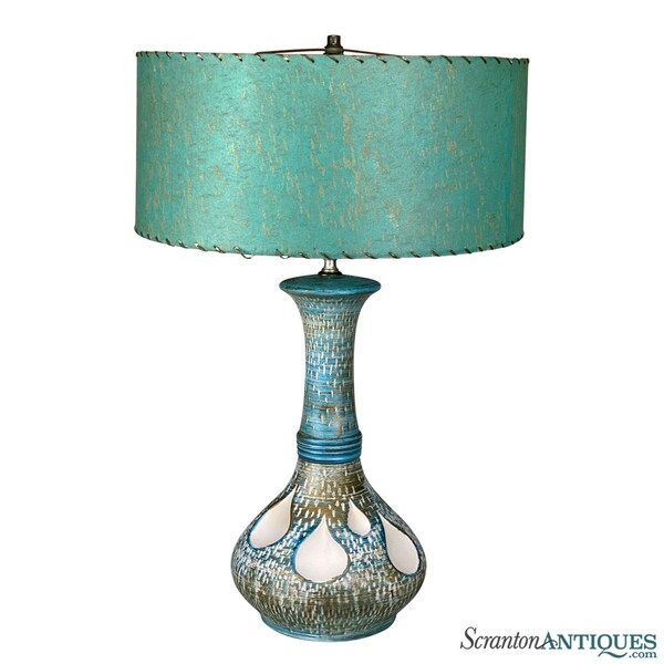 Turquoise Table Lamp - Etsy