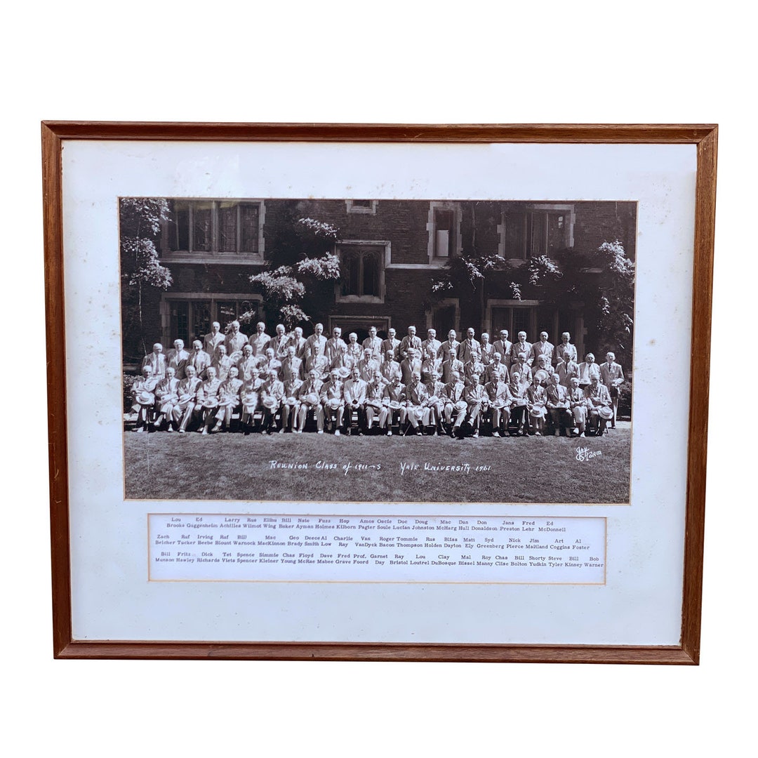 Vintage Yale University Class of 1911 Alumni 1961 Reunion - Etsy