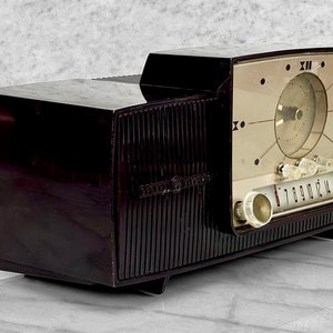 Mid-century Art Deco General Electric 911 Clock AM Radio - Etsy