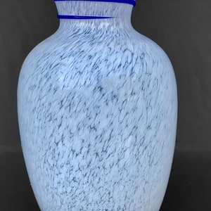 Mid-century Atomic Sculpted Art Glass Vase W/ Spiraled Flared Rim - Etsy