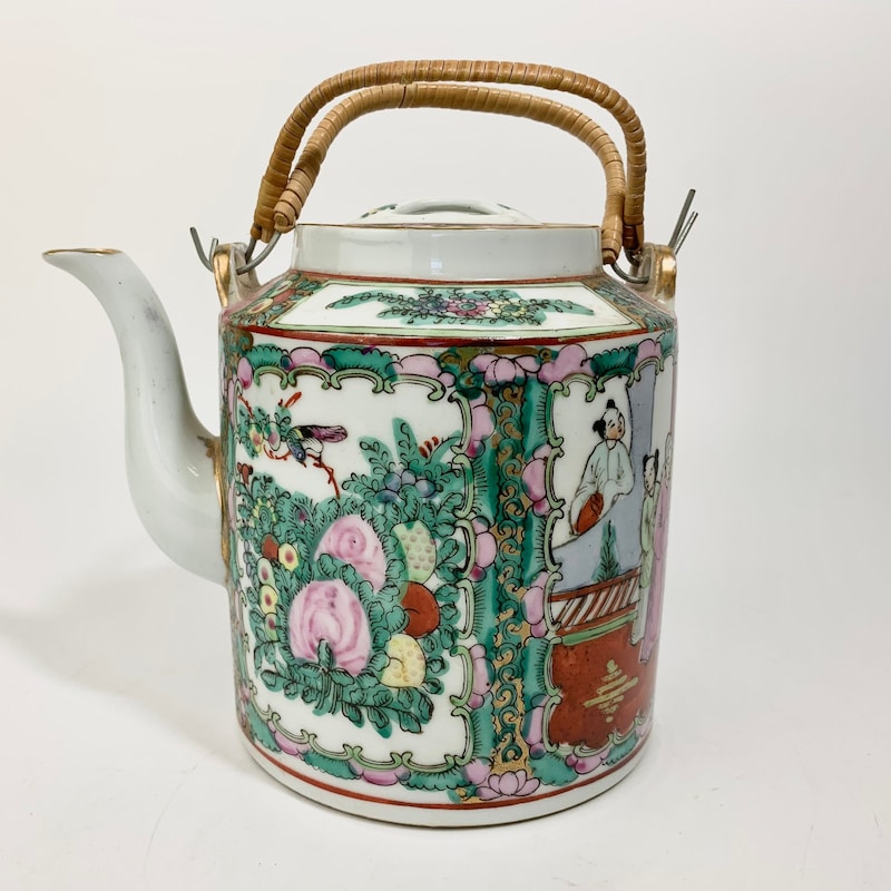 Teapot Hand Painted - Etsy
