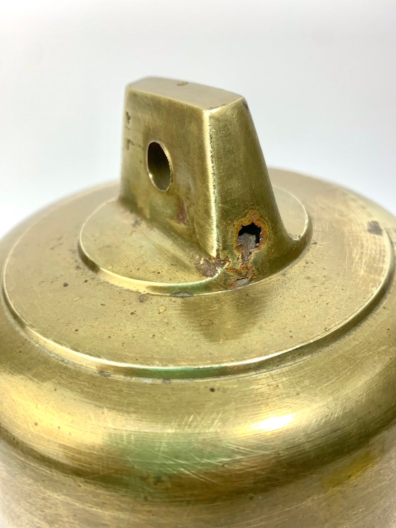 Large Brass Ships Bell Vintage Nautical Maritime Clapper - Etsy
