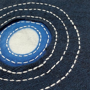 Circle Hole Stitch Design Digital Stitching Instructions PDF Stitch A ...