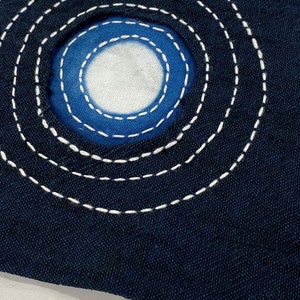 Circle Hole Stitch Design Digital Stitching Instructions PDF Stitch A ...