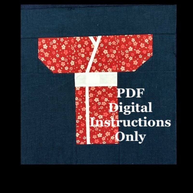 Kimono Quilt Pattern - Etsy