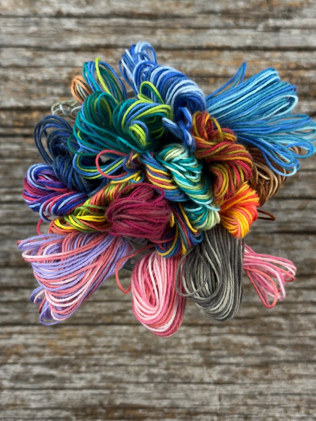 Sashiko Variegated Thread Stitching Cotton Embroidery in 20m Length - Etsy