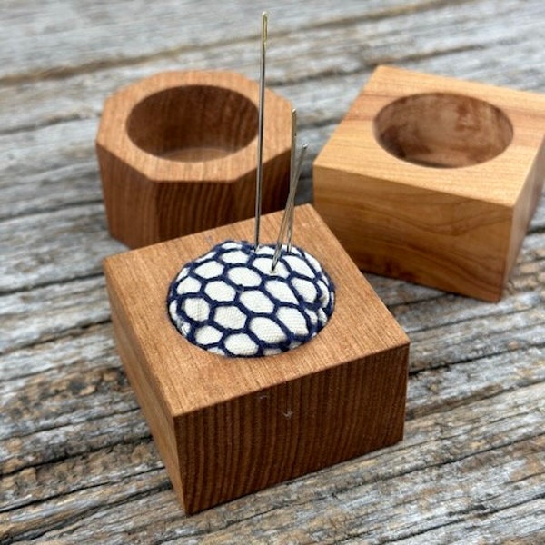 Wood Pin Cushion Base - Etsy