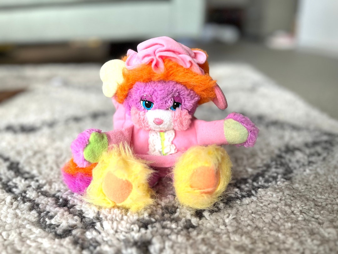Popples, Vintage Popple Pink, Vintage Popple, Vintage Toy, Girl Toy 80 ...