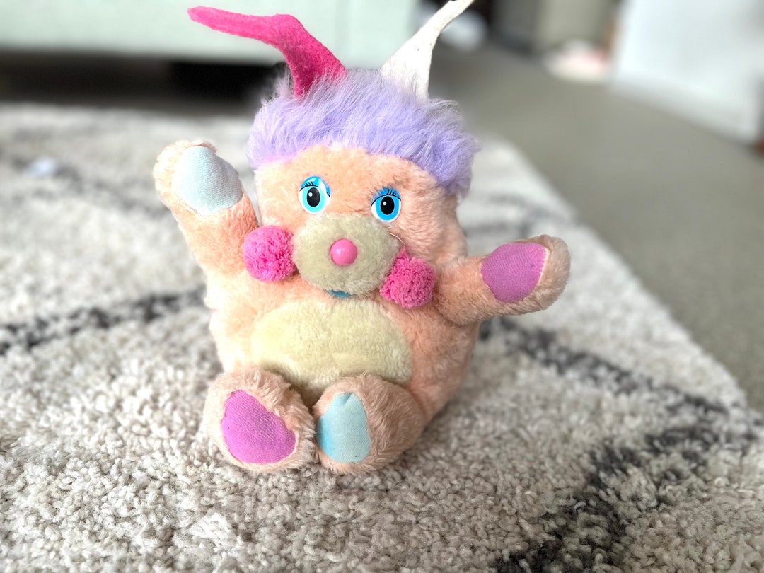 Popples, Vintage Popple Pink, Vintage Popple, Vintage Toy, Girl Toy 80 ...