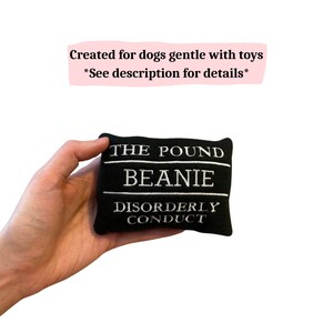 Prison Name Board DOG Toy, Custom Dog Toy Squeaker Dog Toy Jail Dog Toy ...