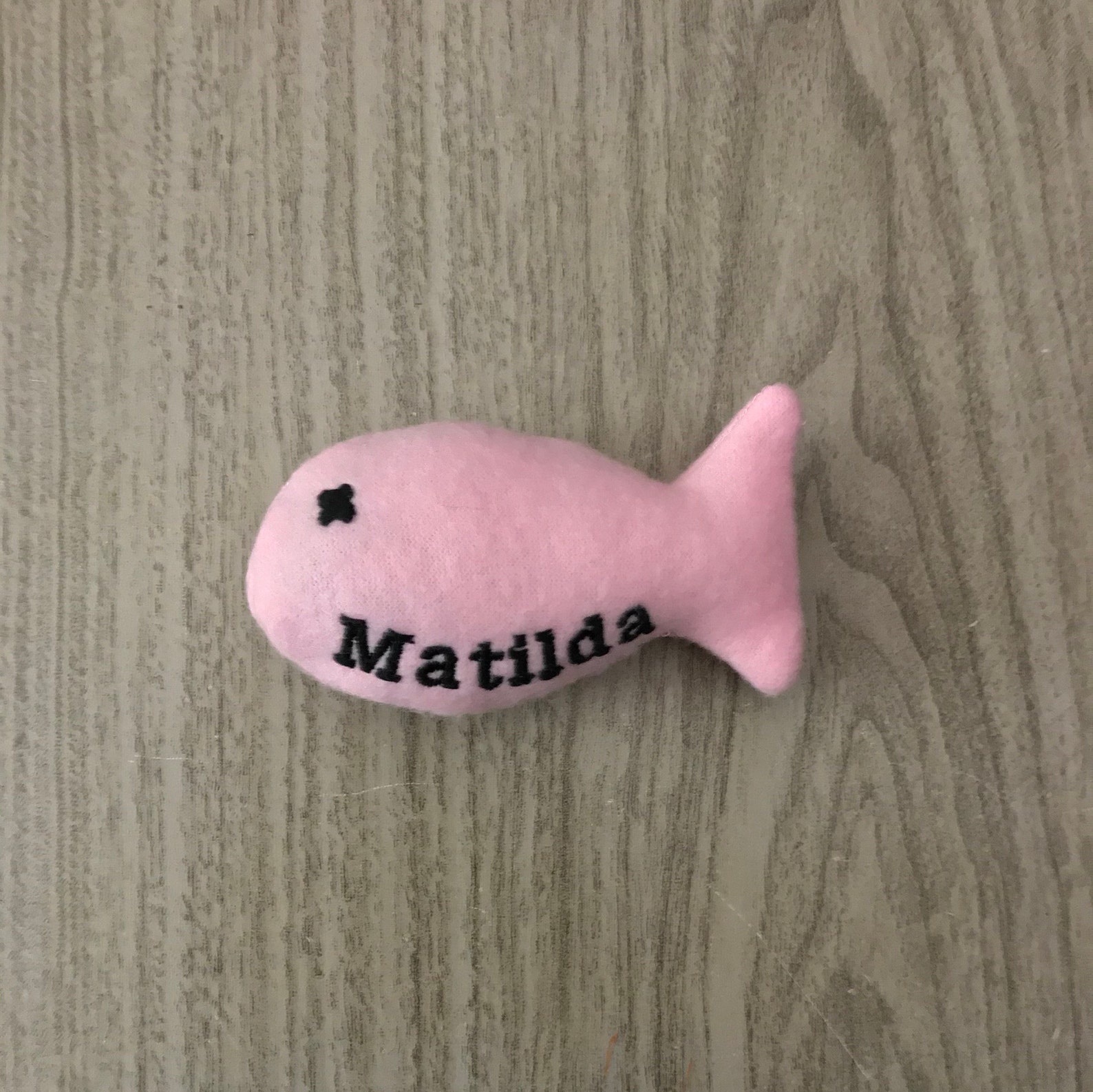 Custom Fish Cat Toy Personalized Handmade Cat Toy Vegan Cat | Etsy