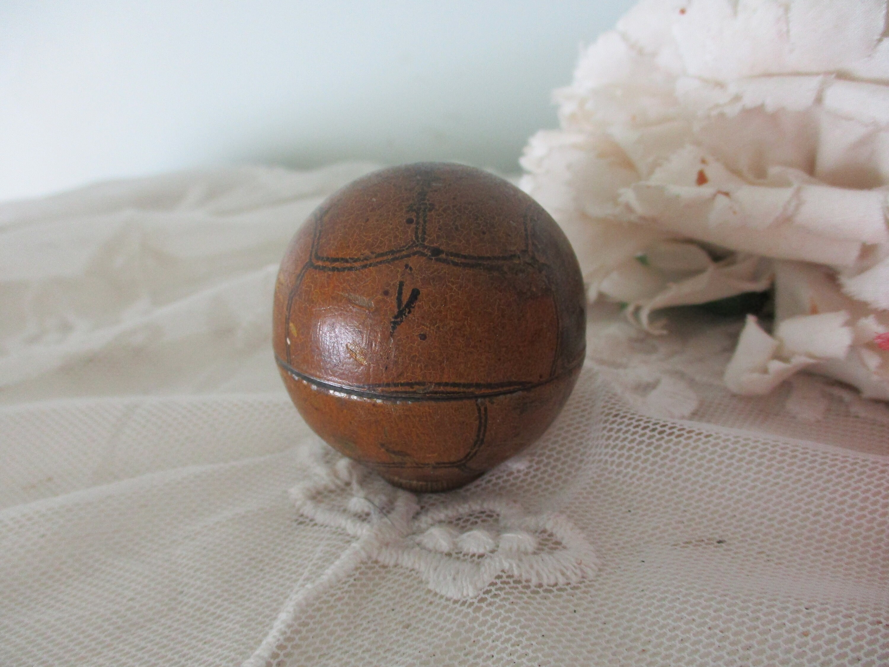 Antique Soccer Ball Pencil Sharpener Made in German - Etsy