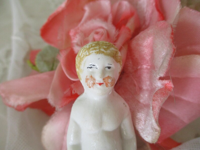 Antique Frozen Charlie Penny Doll Porcelain C1800's - Etsy