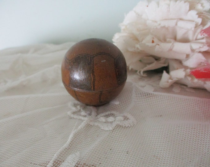 Antique Soccer Ball Pencil Sharpener Made in German C1920's Metal - Etsy