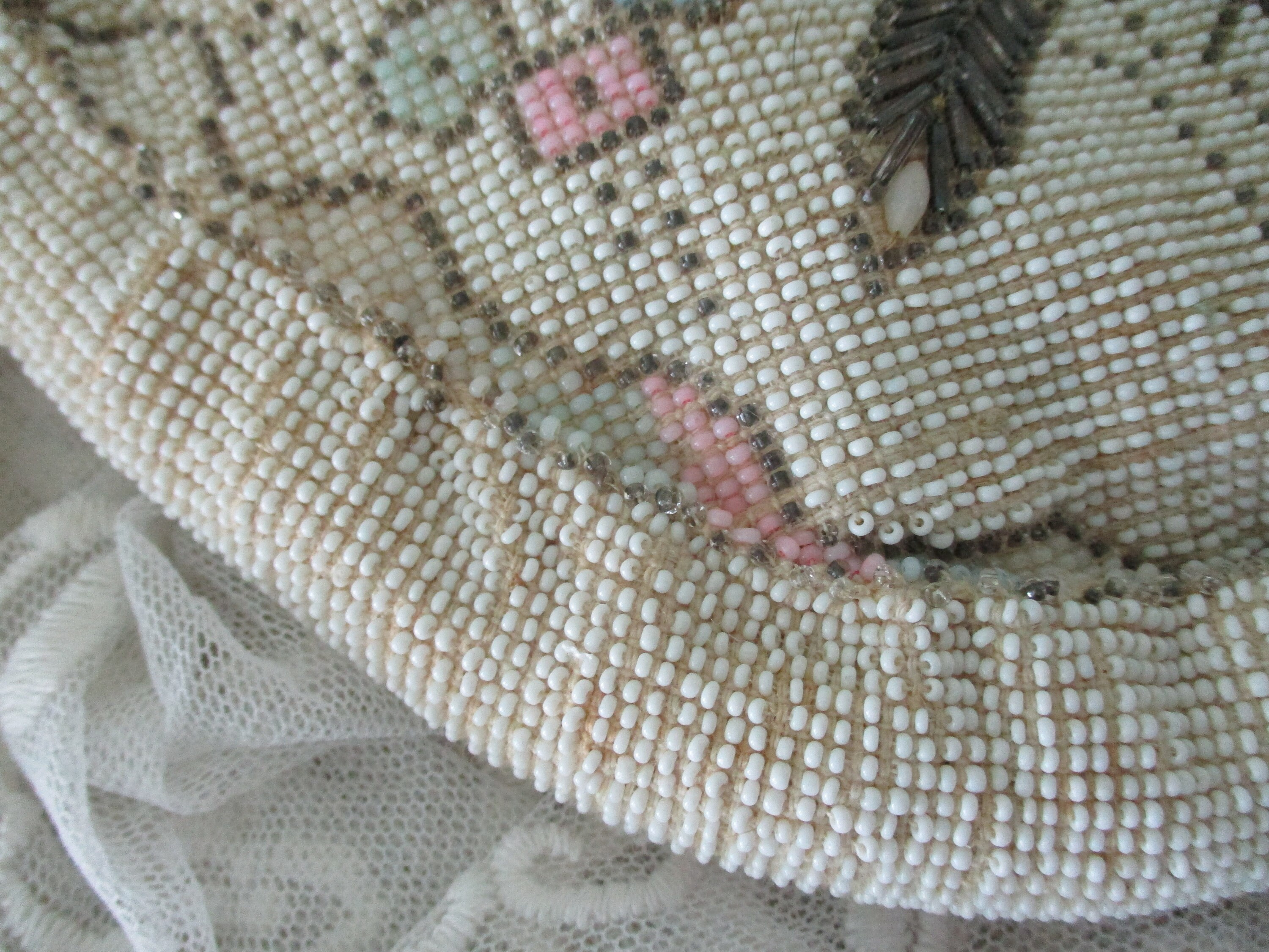 Vintage Beaded Purse Czechoslovakian Art Deco Evening Bag Handbag C1930 ...