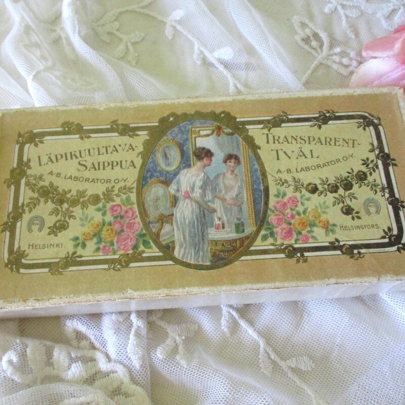 Antique Soap Box - Etsy