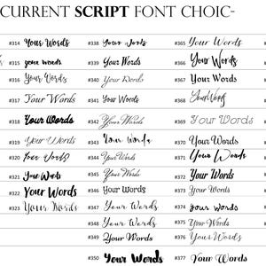 Design Your Own 3 Line Custom Business Back Glass Decal // Modern Font ...