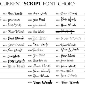 Family Name or Address Mailbox DECAL or STENCIL // Modern Font ...