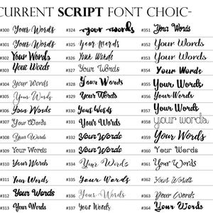 Design Your Own 3 Line Custom Business Back Glass Decal // Modern Font ...