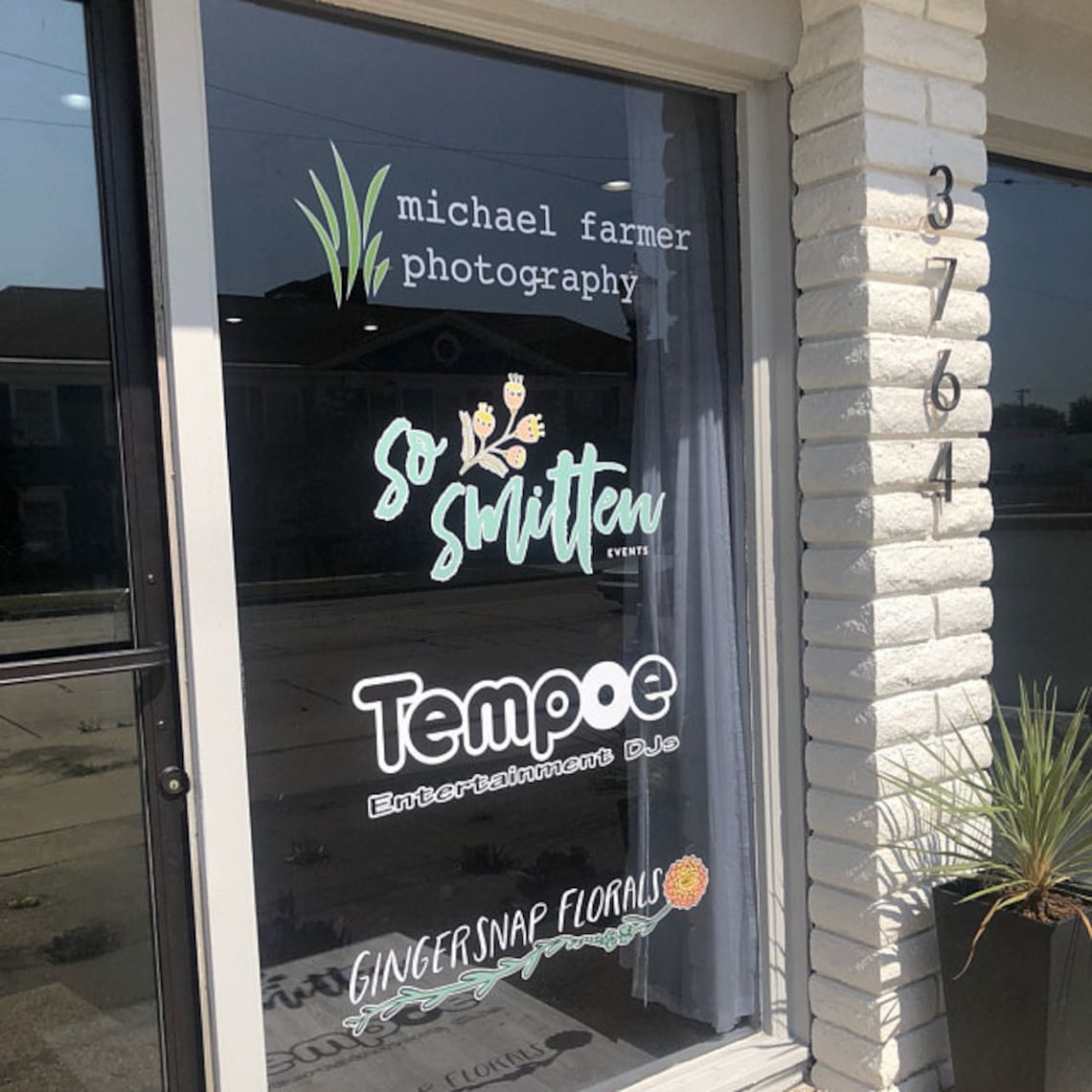 Custom Vinyl Lettering Decal Sticker // Window Decal // - Etsy