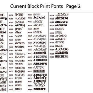 Family Name or Address Mailbox DECAL or STENCIL // Modern Font ...