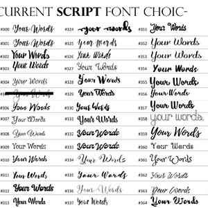 Family Name or Address Mailbox DECAL or STENCIL // Modern Font ...