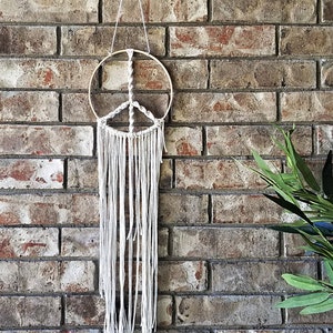 Macrame Peace Sign Wall Hanging/boho Wall Hanging - Etsy