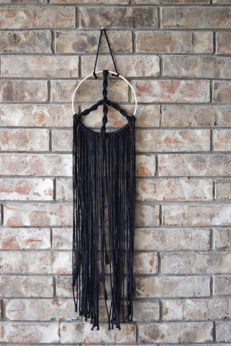 Macrame Peace Sign Wall Hanging/boho Wall Hanging - Etsy