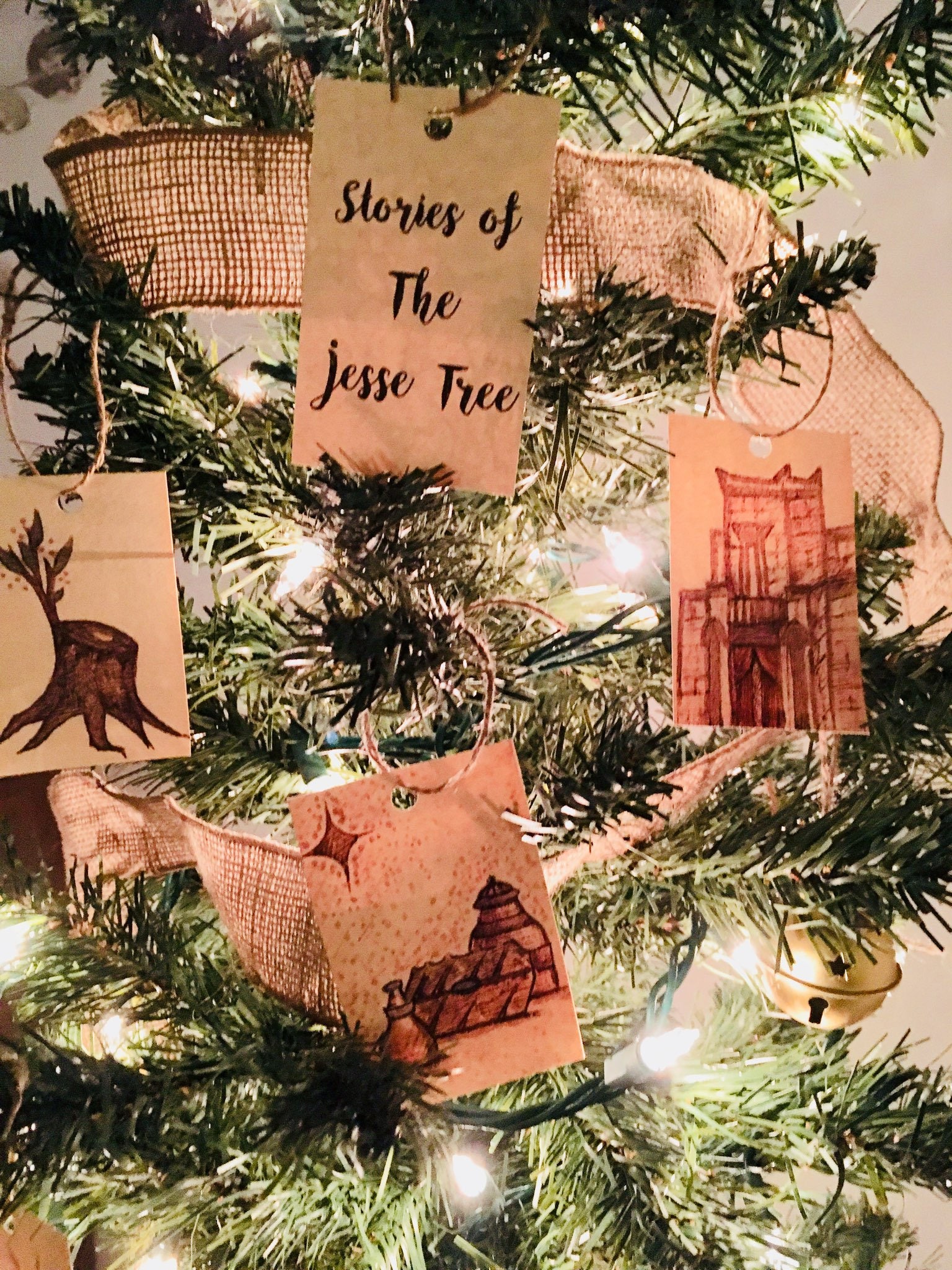Advent Ornaments and Family Devotions : Stories of the Jesse Tree ...