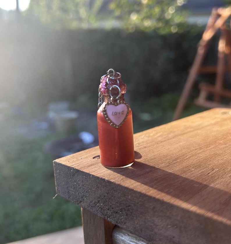 Mini Potion Bottle Shaker Charm - Etsy