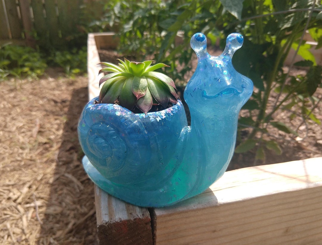 Snail Pot Garden Planter - Etsy