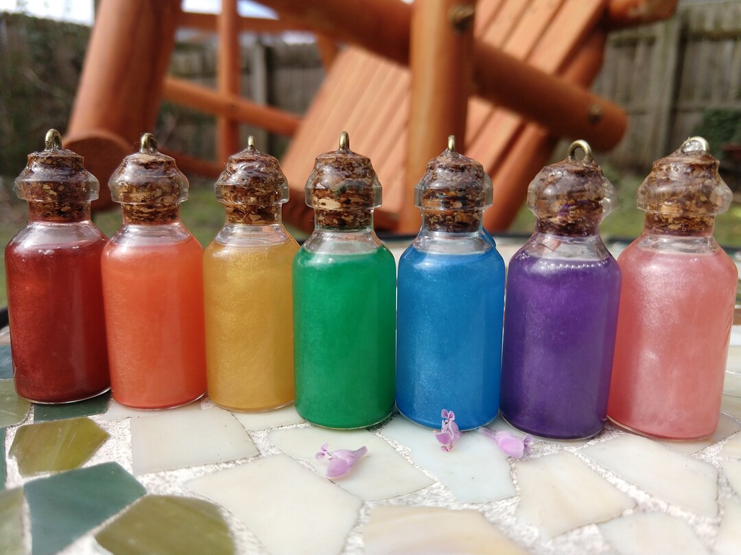 Potion Bottle Shaker Charm Set - Etsy