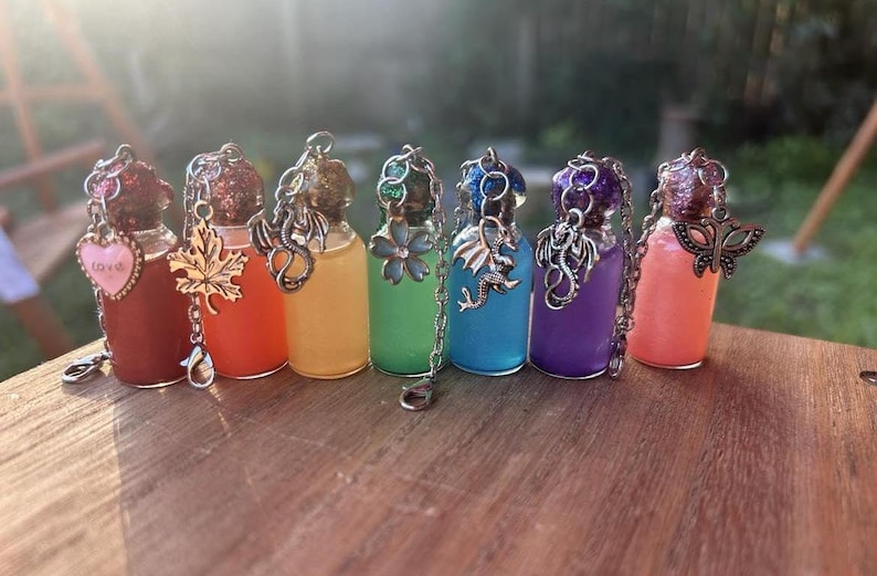 Mini Potion Bottle Shaker Charm - Etsy