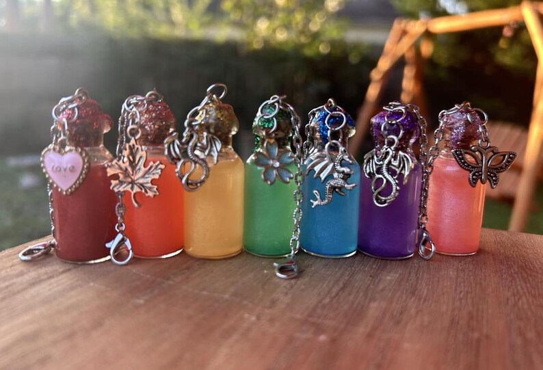 Mini Potion Bottle Shaker Charm - Etsy