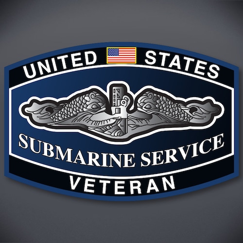United States Submarine Service Decal Dolphins Decal Silent - Etsy Canada