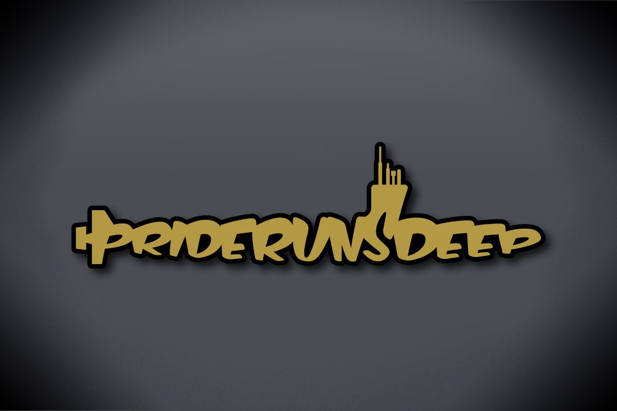 Submarine Pride Runs Deep Vinyl Cut Decal, US Sub Service Veteran ...