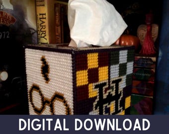 A Year of Tissue Box Covers Plastic Canvas Pattern PDF - Etsy