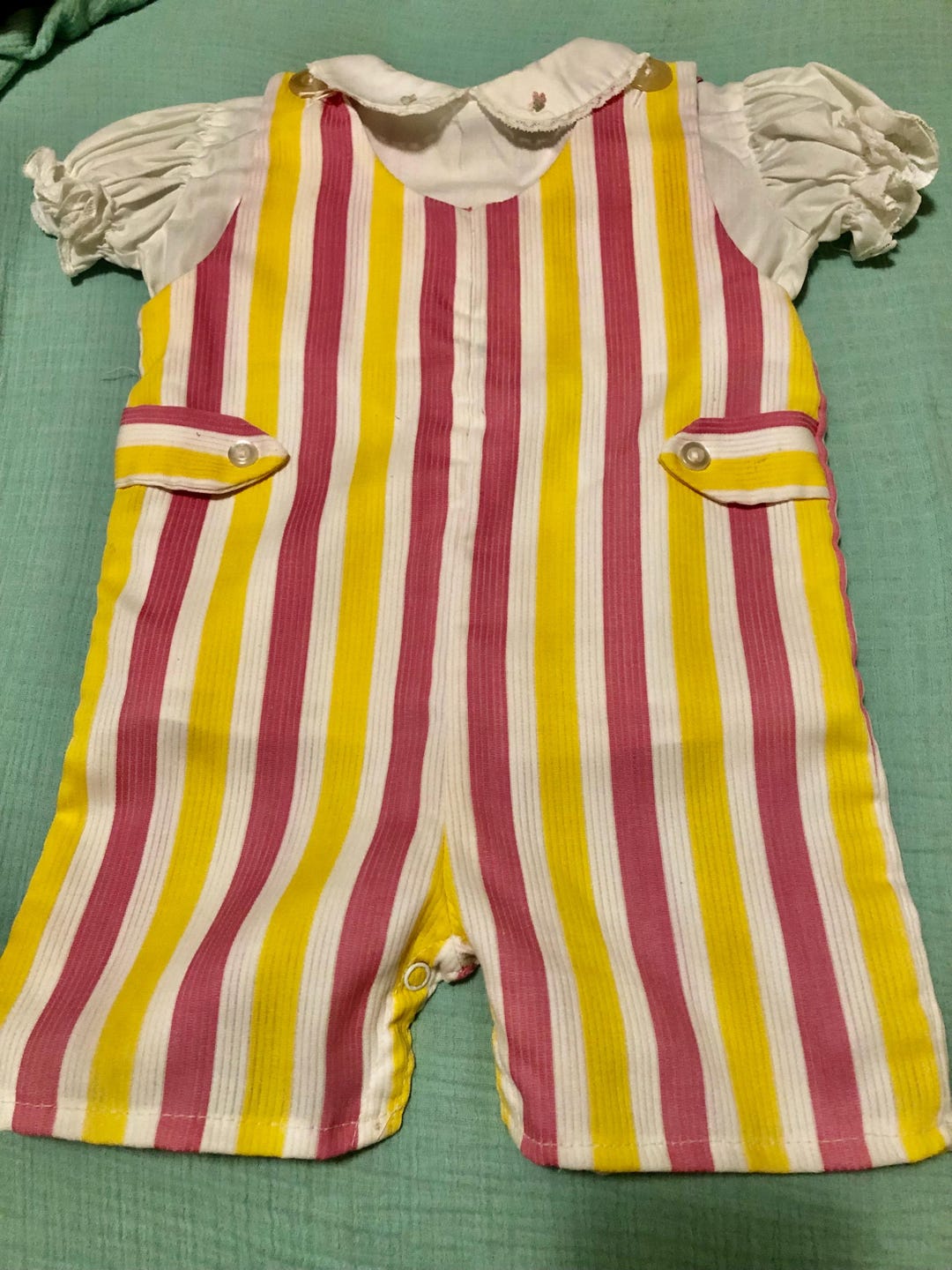 Retro Girls Jumper - Stripe Jumper - Kids Shorts Set - Etsy