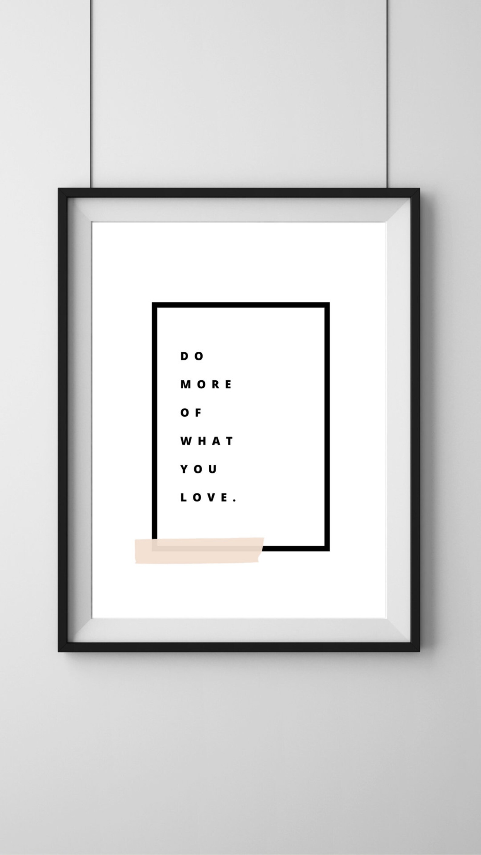 Inspirational Quote Print, Printable Wall Art, Phrase and Sayings ...