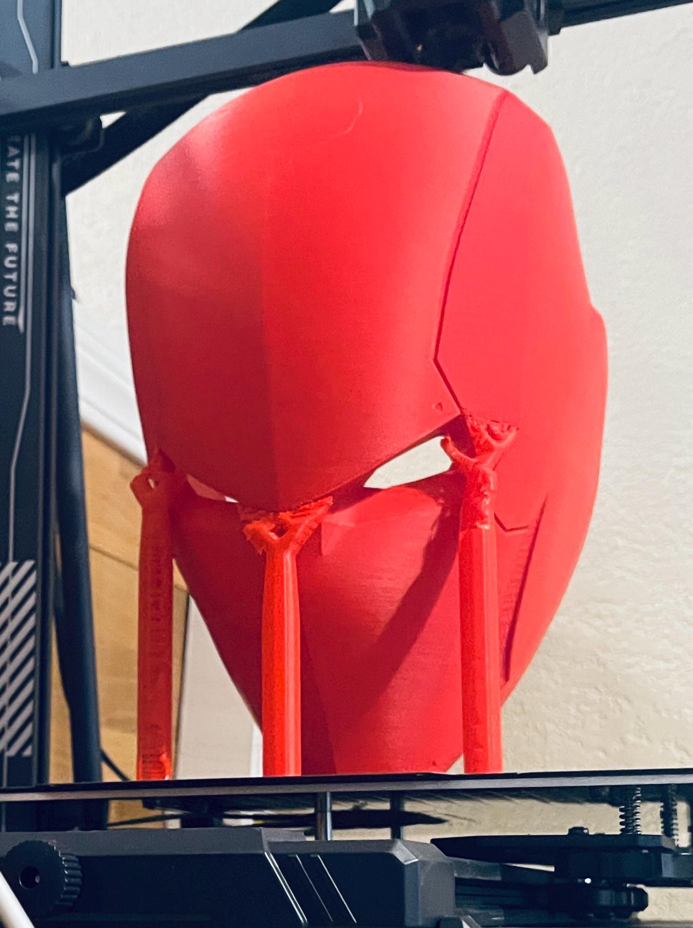 Jason Todd Helmet Raw Print - Etsy