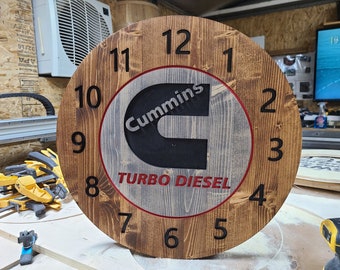 Cummins Wall Clock - Etsy
