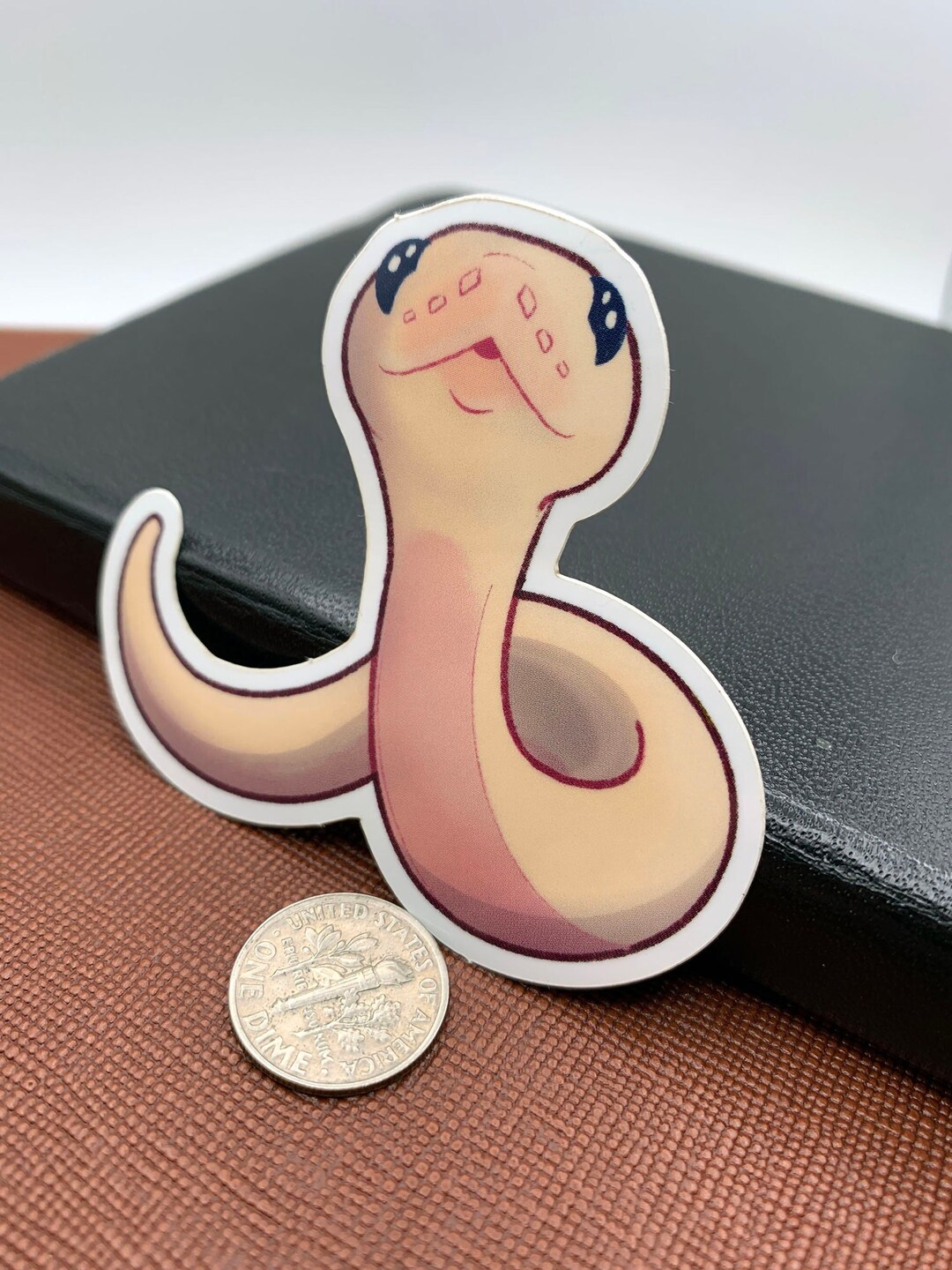 Die-cut Kissies Snake Sticker - Etsy