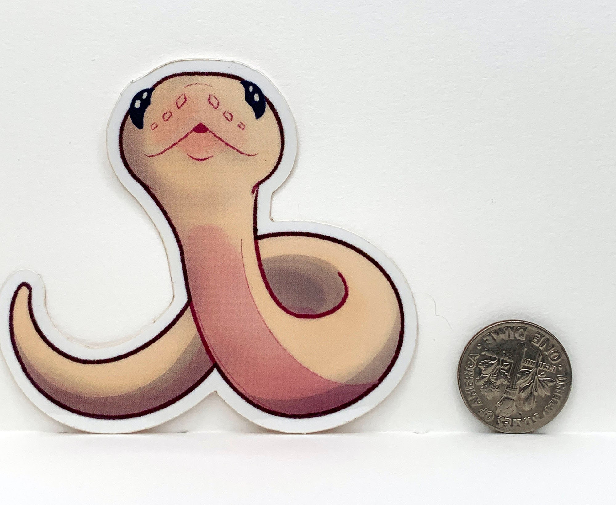 Die-cut Kissies Snake Sticker - Etsy