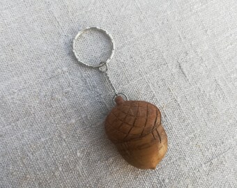 Acorn Keychain - Etsy