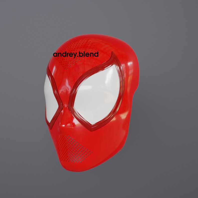 Scarlet Spider Face Shell V2 descarga digital archivo - Etsy España