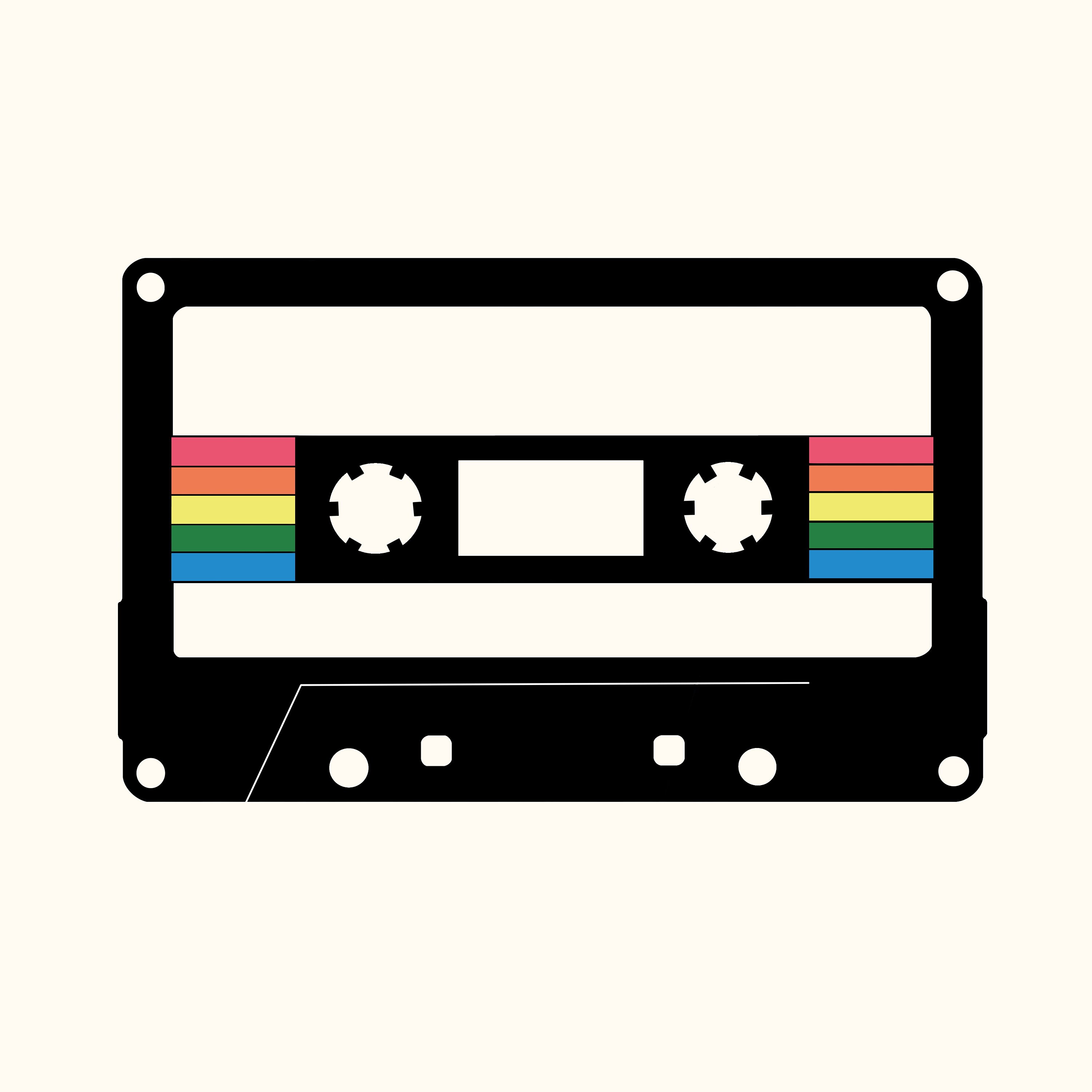 Cassette Tape Bundle, Transparent Background,digital Download Print Art ...