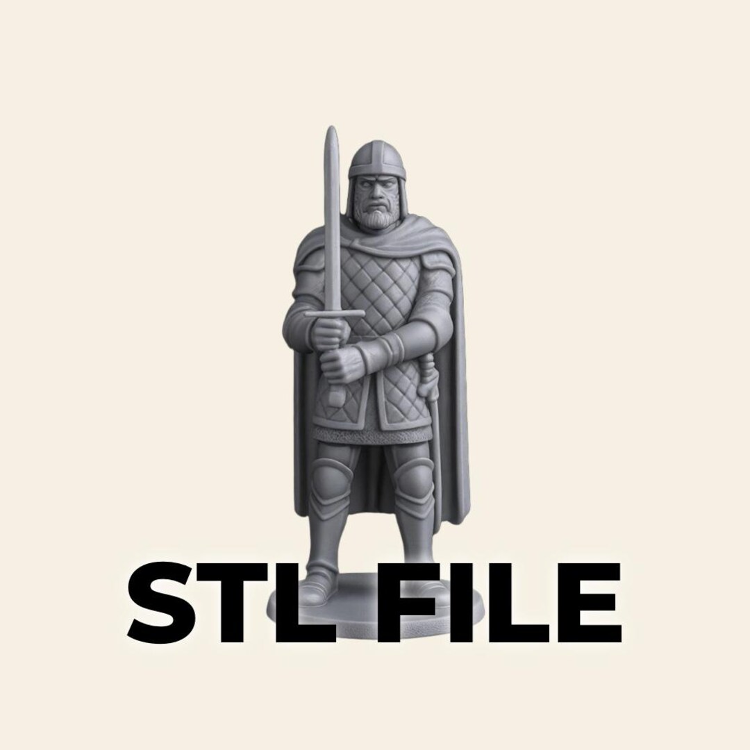 Skeleton Knight STL File: 3D & Resin Printing Sculpture (digital ...