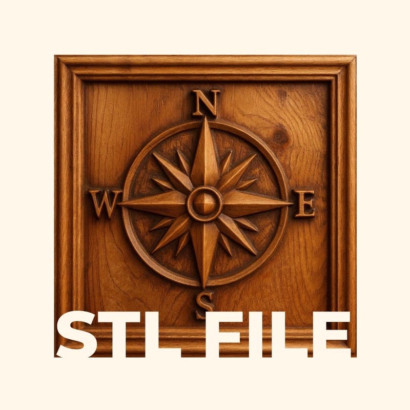 Compass Rose Design - Etsy