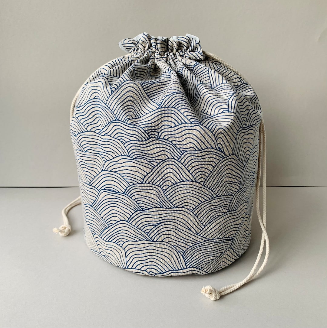 Strick Projekt Tasche waves Stricken Handarbeit Häkeln Innen Mit Vielen ...